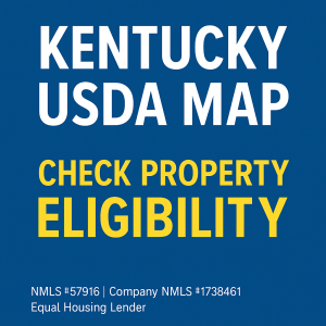 Kentucky USDA Eligibility Map 2026 | Zero-Down Rural Home Loans ...